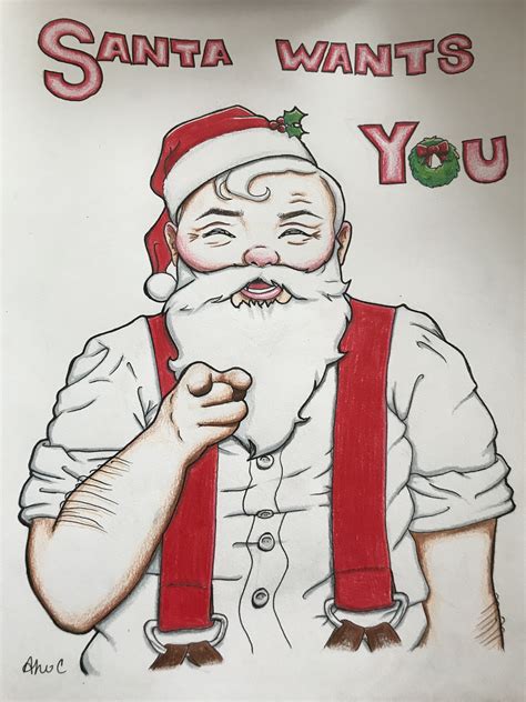 Santa Wants You December 2017 Cotm By Alancardenas On Newgrounds
