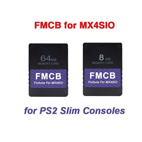 تسوق 8mb fmcb card v1 966 for ps2 mx4sio sio2sd sd card adapter