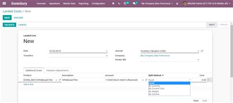 Inventory Operations Odoo 13 Enterprise Edition Book Inventory