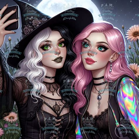 Preorder Fun Between Witch Friends By Dreamy Witch Cm Full Drill With Some Abs P A M