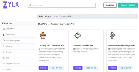 Best Currency Conversion APIs Available Online Zyla API Hub Blog
