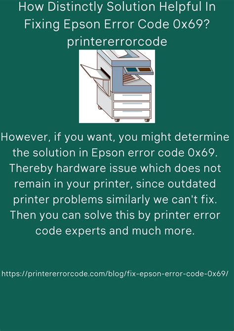 Quick Resolutions To Solve Epson Error Code 0xea Printererror Medium