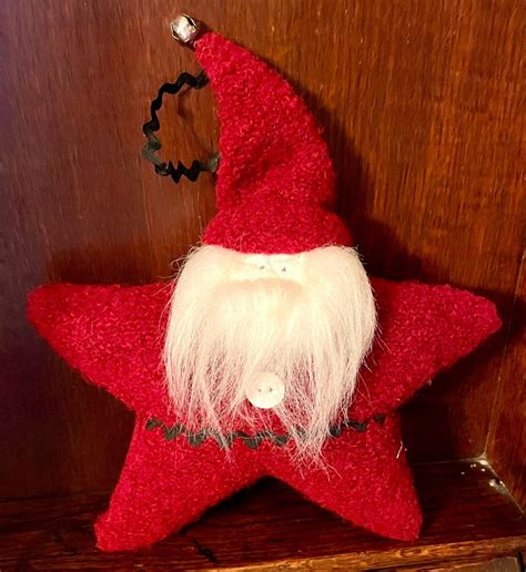 Woof And Poof Retired Santa Christmas Star Etsy