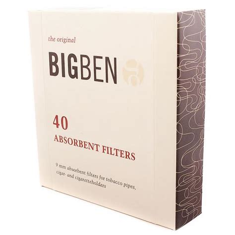 فیلتر پیپ 9 میل بیگ بن بسته 40 عددی Big Ben فروشگاه آلباتروس