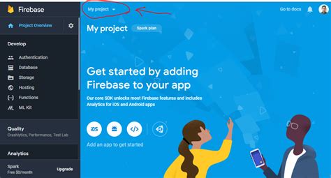 Android Firebase Can T See Project In Firebase Console Stack Overflow