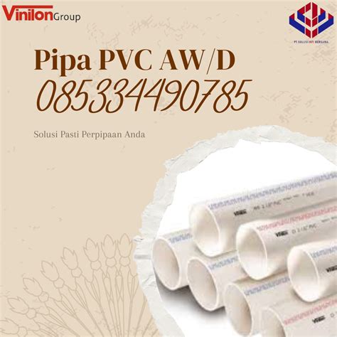 Jual Pipa Pvc Vinilon Kabupaten Kota Banda Aceh Pt Solusi Inti Bersama