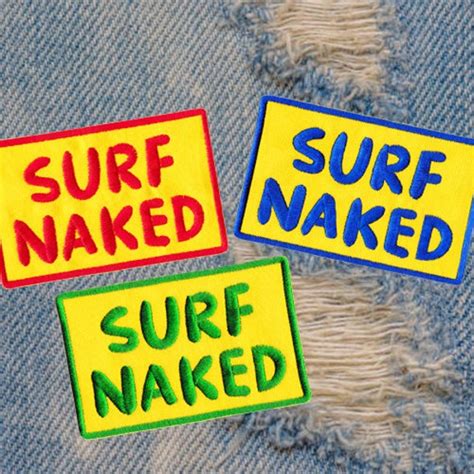 Naked Patch Etsy