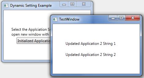 Wpf Dynamic Application Settings Codeproject