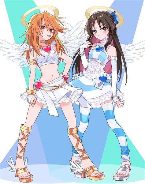 Stocking Tachibana Arisu Panty And Yuuki Haru Idolmaster And 2 More