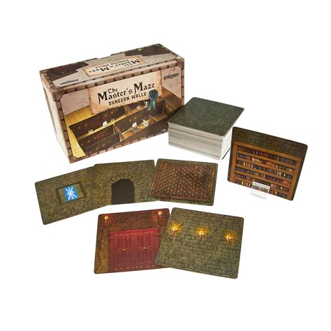 Buy Stratagem The Master S Maze Dungeon Walls 100 Card Tiles For 3D