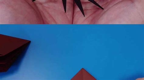 색종이 2장으로 거미 종이접기 네이버 Tv