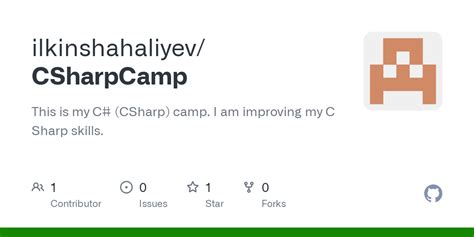 Github Ilkinshahaliyevcsharpcamp This Is My C Csharp Camp I Am