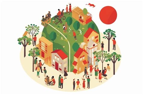 Premium AI Image An Image Showcasing The Concept Of Sustainable Development