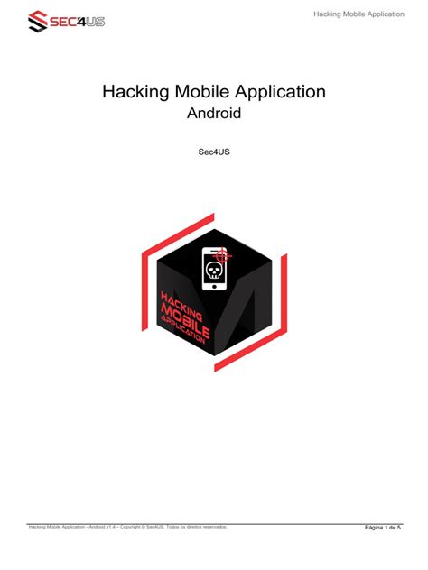 hacking mobile application android v1 4 pdf android sistema