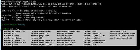 Python Random Magicjms