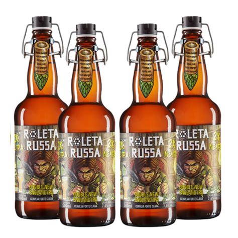 Roleta Russa New England IPA 500ml 04 Unidades Royal Bebidas O