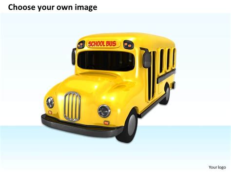 0514 Image Of School Bus Image Graphics For Powerpoint Ppt Images