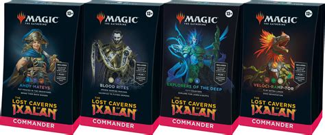 Magic The Gathering The Lost Caverns Of Ixalan Commander Decks