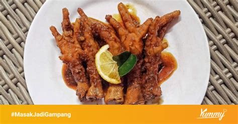 Resep Ceker Kecap Manis Menutanggaltua Sederhana Rumahan Di Yummy App