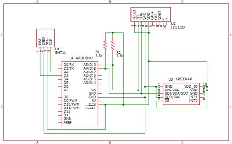 温湿度・気圧計を作ってみる lps331ap sht11 i2c lcd