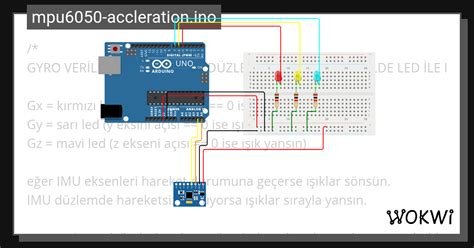 Mpu Accleration Ino Copy Wokwi ESP STM Arduino Simulator