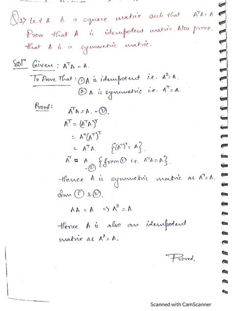 Mathematcs Test 01 Pdf