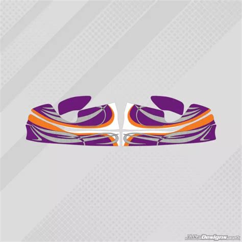 Exprit Style M4 Nose Cone Sticker Kit Karting Otk Jakedesigns £46