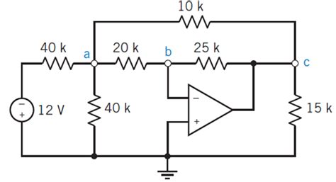 Solved Determine The Node Voltage Va Vb And Vc For The Chegg