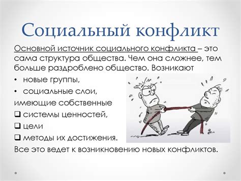 Социальные конфликты презентация онлайн
