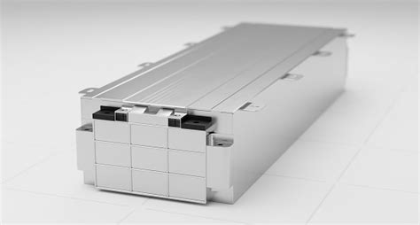 전기 자동차 리튬 이온 충전식 배터리 모듈 내부 금속 인클로저 포장 자동차 운송 에너지 저장 산업 3d 렌더링을위한 새로운 고체 리튬 이온 셀 팩 제조 배터리 전원에 대한