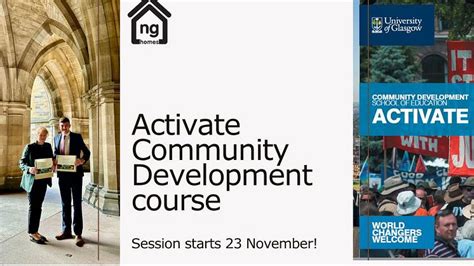 Unlocking Potential With Activate Community Development Course Set To