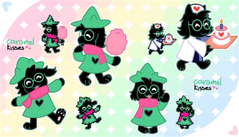 I Made Some Hat On Ralsei Drawings Based On Some Edited Ch2 Sprites R Deltarune