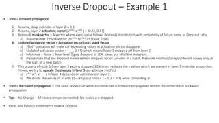 Drop Out In Deep Learning PPT