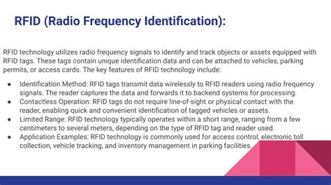 PPT What Is The Difference Between RFID And ANPR PowerPoint Presentation ID