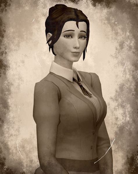 Took My Boot Bun A Base Game Compatible Hair Maxis Match Sims