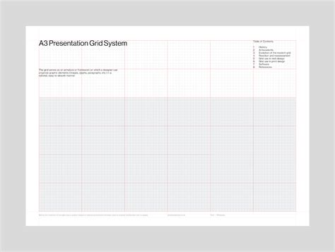 A3 Presentation Grid System Modular And Document Grid Behance