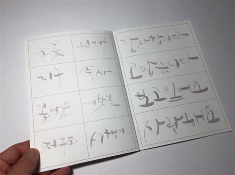 지인심 한글 디자인 상점 컬러링 캘리그라피 디자인노트 시리즈1 다양한 캘리그라피 디자인을 직접