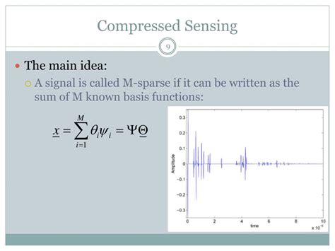 Ppt A Compressed Sensing Based Uwb Communication System Powerpoint