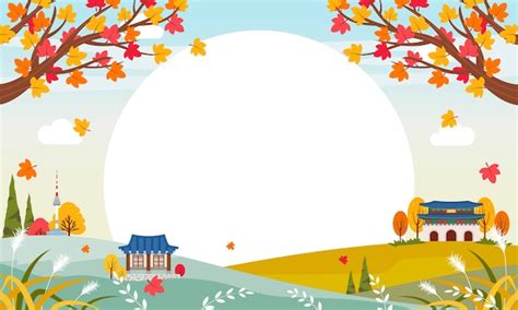 Premium Vector Korean Chuseok Background