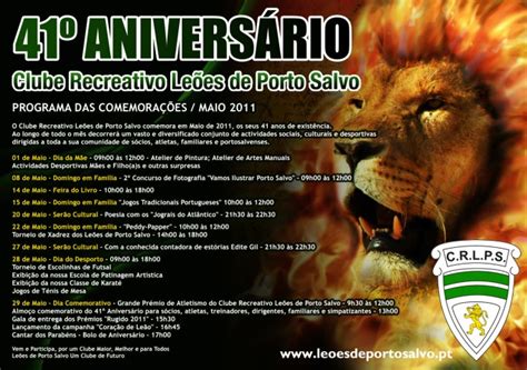 Manhãs da Marginal º Aniversário Clube Recreativo Leões de Porto Salvo