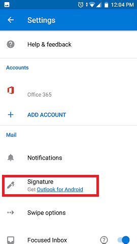 How To Add Signature In Outlook Mobile App Beatsgas
