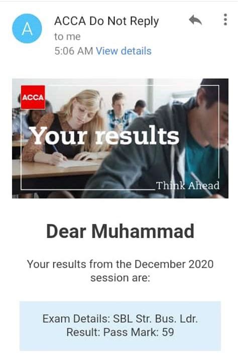 Alhamdullillah I Have Completed Acca With In 2 Years Of Time And Finally