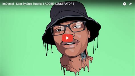 Ai Tutorial Step By Step Vector Portrait Illustration Tutorial