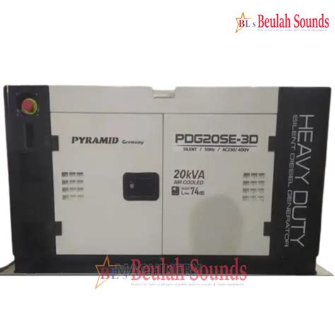 20kva New Pyramid Generator Beulah Sounds