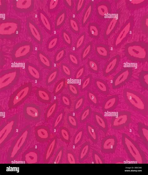 A Vibrant And Abstract Pattern Featuring Elongated Oval Shapes