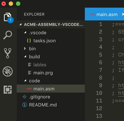 github esshahn acme assembly vscode template a template for