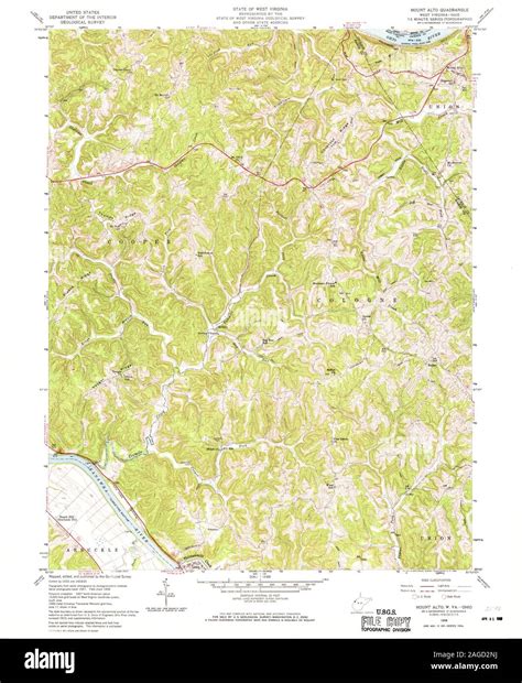 Map Of Mount Alto Hi Res Stock Photography And Images Alamy