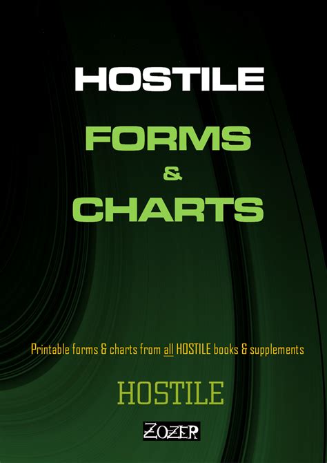 Hostile Forms And Charts Zozer Games