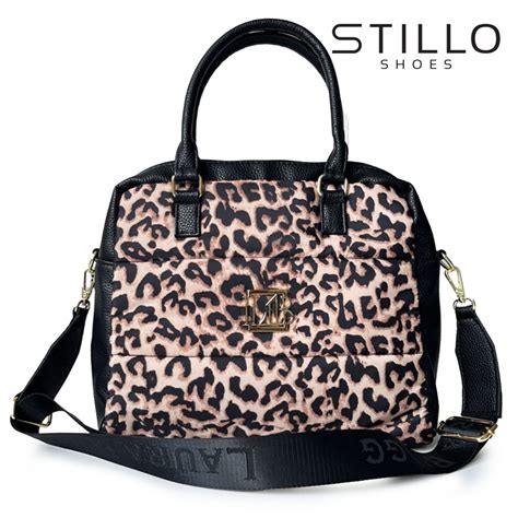 Дамска леопардова чанта 45741 — Stillo