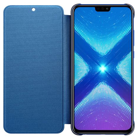 Honor Flip Cover Bleu Honor 8X (51992770) - Achat Etui téléphone Honor ...